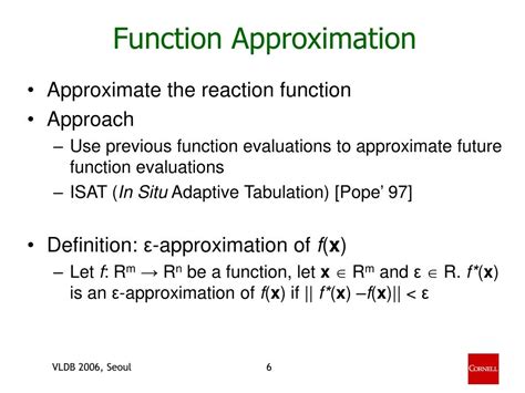 Ppt Indexing For Function Approximation Powerpoint Presentation Free