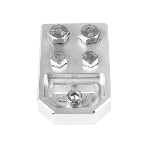 Flat Battery Terminals Kit Screws Bolts Aluminum F Vicedeal