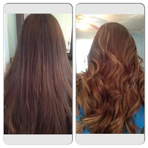 Before And After Color Hightligts Long Hair Styles Beauty Before