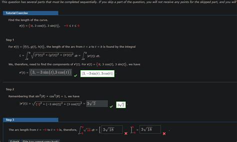 Solved Find The Length Of The Curve