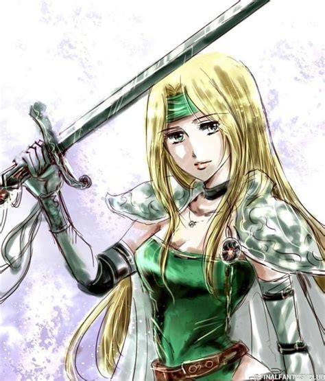 Celes Chere Fanart Final Fantasy 6 Locke Rosa Final Fantasy Final