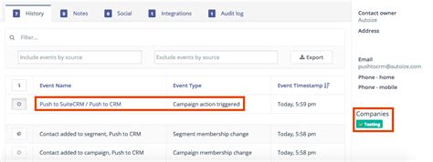 Mautic And Suitecrm Integration Plugin Autoize