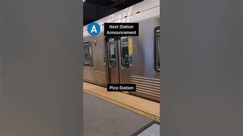 Pico Station P2550 Train Announcement Youtube