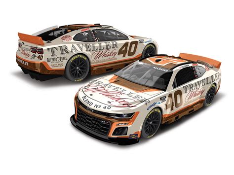 Justin Allgaier 2025 Traveller Whiskey 124 Color Chrome Nascar Diecast