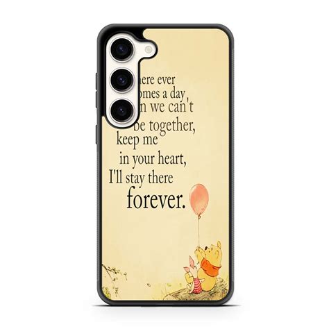 Winnie The Pooh Samsung Galaxy S23 S23 S23 Ultra S23 Fe Case