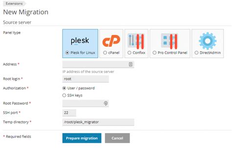 Migration Guide From Directadmin Or Cpanel To Plesk
