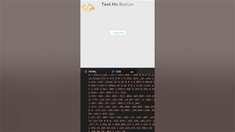 Create Dynamic Text Me Button Animation Htmlcss Tutorial Web