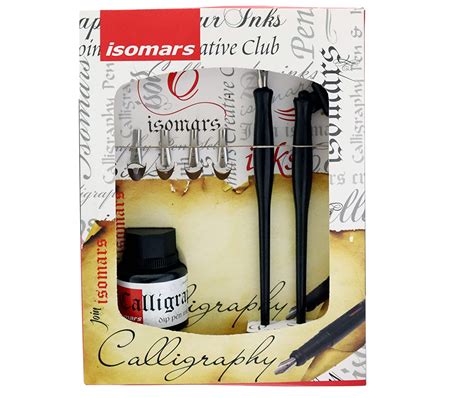 Isomars Calligraphy Pen Set For Copperplate Calligraphy With Dip Nibs