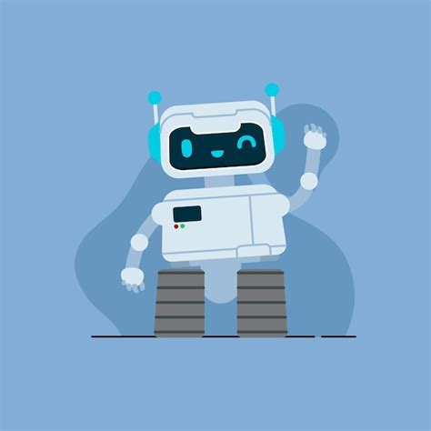Premium Vector Robot Mascot Character Vector Ai Robot