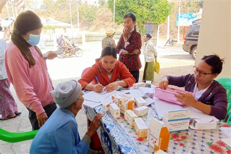 ကံမမြို့နယ်၌ အငြိမ်းစားဝန်ထမ်းများအား မကူးစက်နိုင်သောရောဂါများ ရှာဖွေစစ်ဆေးခြင်းနှင့