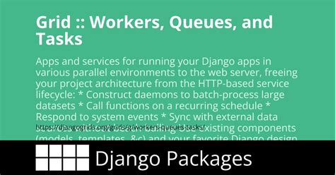 Django Packages Workers Queues And Tasks