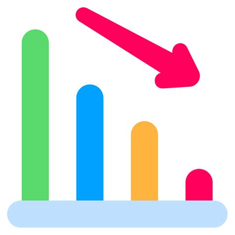 Decrease Decreasing Graph Bars Stats Icon Download On Iconfinder