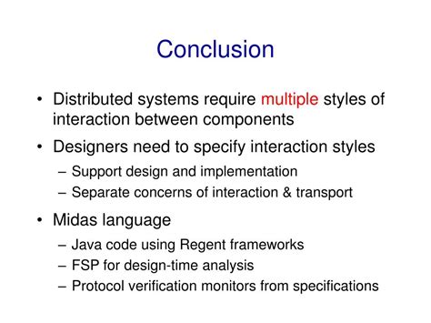 Ppt Component Interaction In Distributed Systems Powerpoint Presentation Id6377074