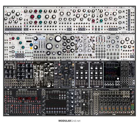Current Live Setup Eurorack Modular System From Output01x On Modulargrid