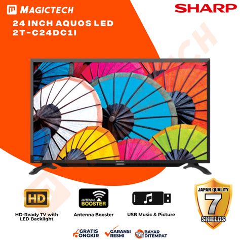 Jual Tv Led Sharp Aquos Inch T C Gd I Digital Tv Shopee Indonesia