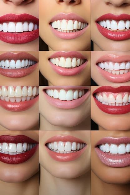 Photos Collage For Tooth Treatment Concept Generative Ia Premium Ai
