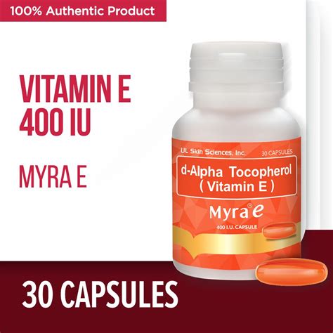 Myra E 400 I U 30s Bottle Shopee Philippines