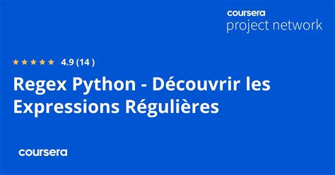 Regex Python Découvrir Les Expressions Régulières Coursya