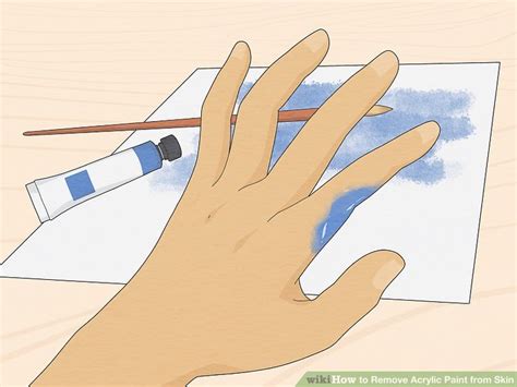 Ways To Remove Acrylic Paint From Skin WikiHow