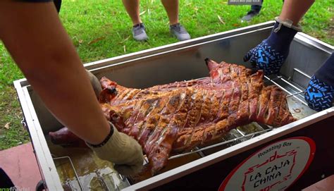 Hog Roast In Ground Fire Pit