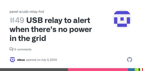 Usb Relay To Alert When Theres No Power In The Grid · Issue 49 · Pavel Ausb Relay Hid · Github