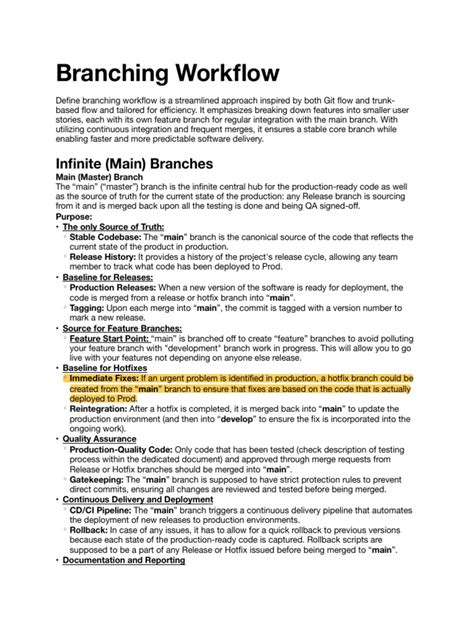 Branching Worflow Pdf Version Control Computing Branching Worflow Pdf Version Control Computing