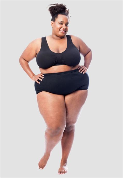 All Woman Cotton Knickers Full Body Reference Female Plus Size Plus