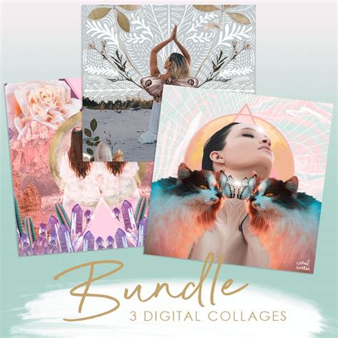 Custom Digital Photo Collages Banner Bundle Collage Art Custom