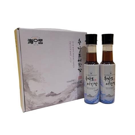 은화또바기 추자도 어간장 천일염 국간장 선물세트 350ml 2병 홈플러스 택배배송