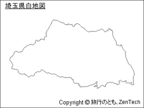 埼玉県地図 旅行のともZenTech