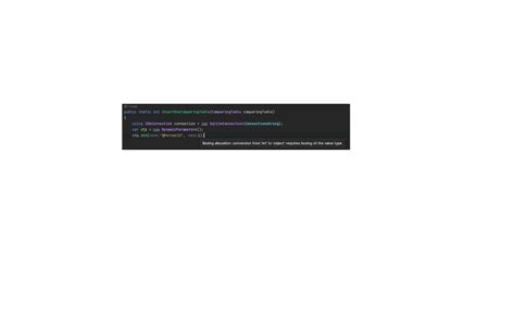 Boxing Allocation Error With Dynamic Parameters R Csharp