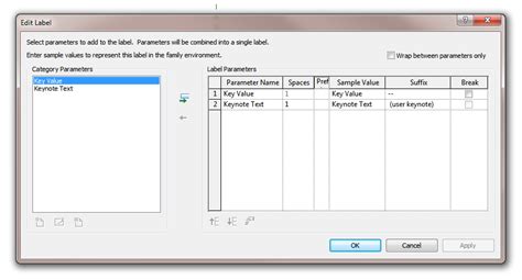 Manually Created Keynote Schedules What Revit Wants
