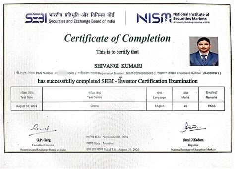 Shivangi Gupta On Linkedin Sebicertified Financialliteracy Continuouslearning Financejourney