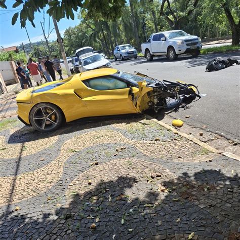 Alarmes Da Casa Acionaram Diz Dono De Imóvel Atingido Por Ferrari Em