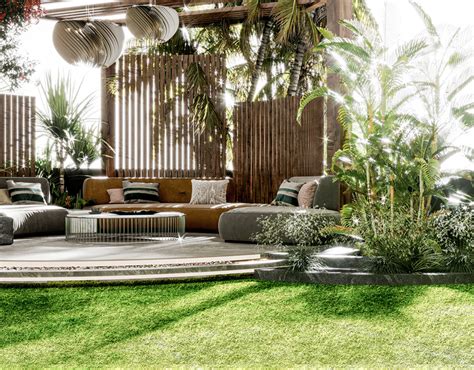 Villa Garden Design On Behance