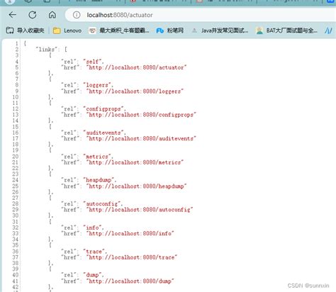 Springboot监控模块actuatorspringboot接口监控组件 Csdn博客