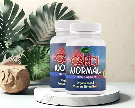 Cardinormal Blood Pressure Normalizer 4 Bottles Green Remedies