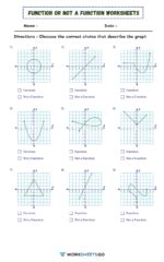 Function Or Not A Function Worksheets WorksheetsGO