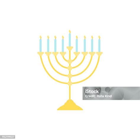 Menorah 9 촛불 촛대 벡터 일러스트 레이 션 메노라에 대한 스톡 벡터 아트 및 기타 이미지 메노라 컴퓨터 그래픽