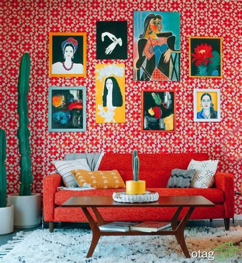 تکنیک های استفاده از رنگ های شاد در دکوراسیون خانه Best Living Room