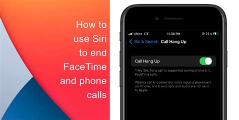 How To Use Siri To End Facetime And Phone Calls On Iphone
