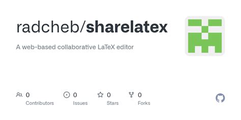 Github Radchebsharelatex A Web Based Collaborative Latex Editor