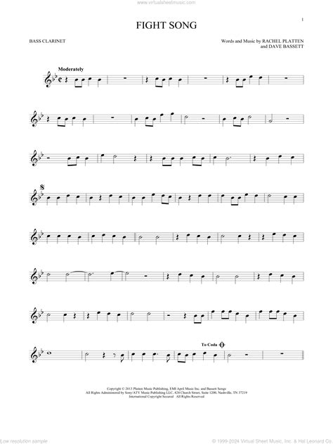 Bass Clarinet Sheet Music Ubicaciondepersonascdmxgobmx