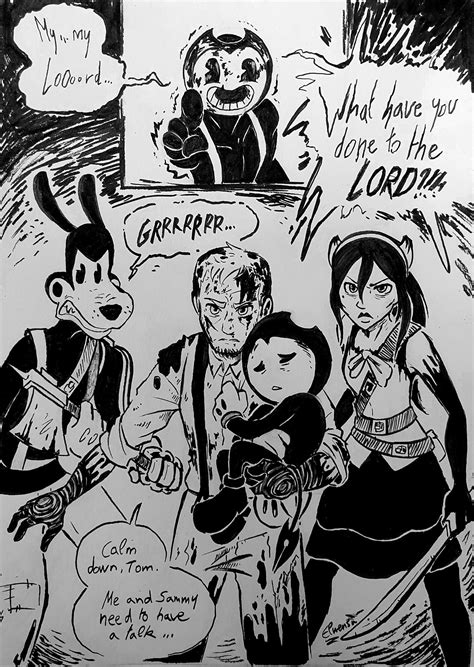 Yandere Manga Anime Fnaf Bendy Y Boris New Soul Alice Angel Horror Video Games Mundo Comic