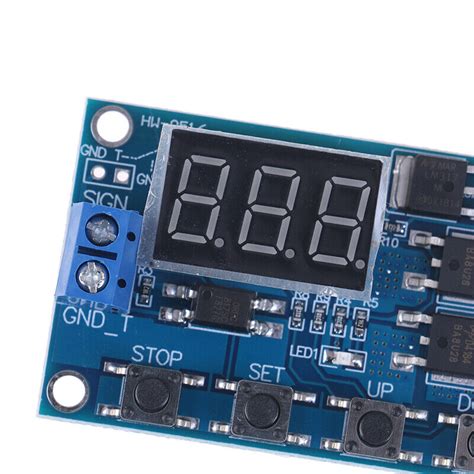 LED DC V V Dual MOS Control Cycle Trigger Timer Delay Relay Module Switch ZHH EBay
