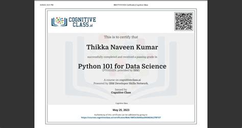 Thikka Naveen Kumar On Linkedin Connections Python Ibm Datascience