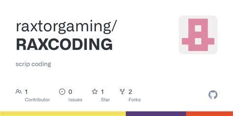 GitHub Raxtorgaming RAXCODING Scrip Coding