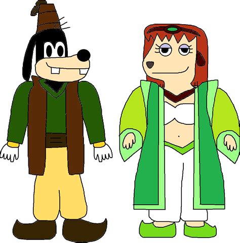 Goofy And Sylvia Agroarbah By Jacobyel On Deviantart