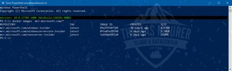 The New Windows Container Image Thomas Maurer