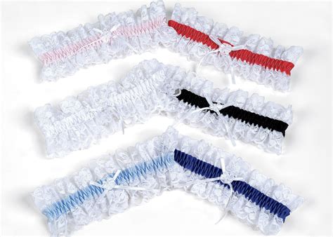 Shirley Of Hollywood Satin And Lace Garter Shirley Of Hollywood Os